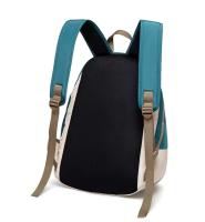 China Color Blocking Design Lightweight School Backpack Rucksack 18.5inch for sale