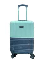 China Extremely Durable 3Pcs Hard Shell Carry On Suitcase Contrast Color Printings for sale