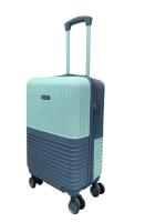 China Extremely Durable 3Pcs Hard Shell Carry On Suitcase Contrast Color Printings for sale