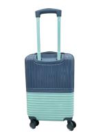 China Extremely Durable 3Pcs Hard Shell Carry On Suitcase Contrast Color Printings for sale