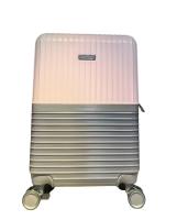 China Extremely Durable 3Pcs Hard Shell Carry On Suitcase Contrast Color Printings for sale