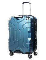 China Sturdy  ABS PC Lightweight Hard Travel Luggage Trolley Mechanical Style for sale