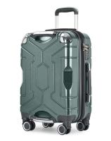 China Sturdy  ABS PC Lightweight Hard Travel Luggage Trolley Mechanical Style for sale