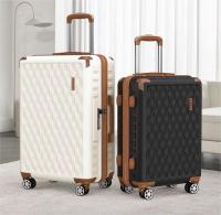 China Vintage Classic Style Hard Travel Luggage Hard Case Luggage Set Abrasion Resistance for sale