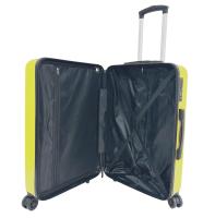 China Multidirectional Hard Travel Luggage ABS Trolley Case Set 3 Piece  Wear Resistance for sale