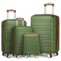 China ABS Hardcase Spinner Luggage Hard Sided Suitcase With Mute Wheels for sale