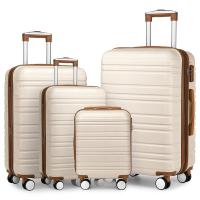 China ABS Hardcase Spinner Luggage Hard Sided Suitcase With Mute Wheels for sale