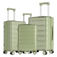 China Matching Color ABS Lightweight Hard Shell Luggage All Directional for sale