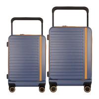 China Aesthetics Fashionable Hard Travel Luggage Multidirectional Popular Colors for sale