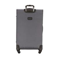 China EVA Padding Twill Nylon Fabric Soft Travel Luggage With Mute Double Wheels for sale
