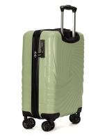 China Customerized Hard Travel Luggage Dull Satin Plain Texture ABS Anti Scratching for sale
