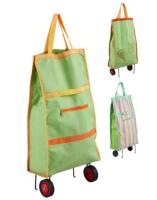 China Fashionable Reusable Ladies Shopping Trolley Bag with 20-30kgs Load Weight for sale