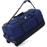 China Large Capacity Expandable Foldable Travel Duffle Bag Rolling Gym Bag  115-140Litres for sale