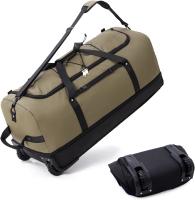 China Large Capacity Expandable Foldable Travel Duffle Bag Rolling Gym Bag  115-140Litres for sale