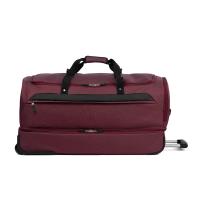 China Double Layered Rolling Trolley Duffel Bag  20-25kgs Load With Seperate Storage Cubes for sale