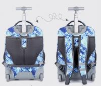 China Unisex Junior High School Childrens Rolling Backpack Multifunctional For Students for sale