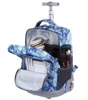 China Unisex Junior High School Childrens Rolling Backpack Multifunctional For Students for sale