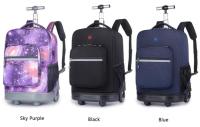China Unisex Junior High School Childrens Rolling Backpack Multifunctional For Students for sale