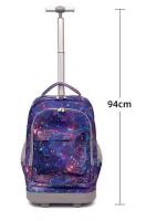 China 25-35Litres Amazing School Childrens Rolling Suitcase With Climbing Wheels for sale