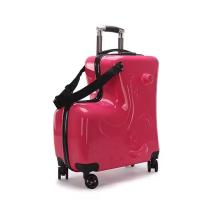 China 70-85Litres Portable Childrens Ride On Suitcase Childrens Trolley Case for sale
