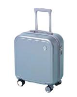 China OEM Childrens Rolling Suitcase With 1 Beauty Case Macaron Color  Youth Rolling Luggage for sale