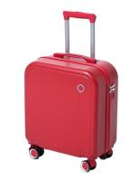 China OEM Childrens Rolling Suitcase With 1 Beauty Case Macaron Color  Youth Rolling Luggage for sale