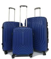 China Lightweight Artistic Imagination Hardside Luggage 3 Piece Set Customizable for sale