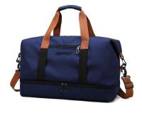 China Double Layers Gym Sports Duffel Bag Travel Duffle Bags Exquisite Design Big Capacity for sale