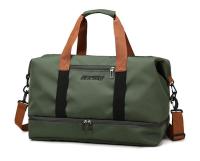 China Double Layers Gym Sports Duffel Bag Travel Duffle Bags Exquisite Design Big Capacity for sale