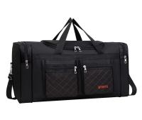 China Light Weight Travel Sports Duffel Bag With Embroidery Logo 600D Material for sale