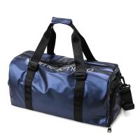 China Brightly Colored Sports Duffel Bag Nylon Gym Bag With Adjustable Carry Straps for sale