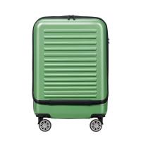 China Sturdy Classic Concise Hardside Cabin Travel Luggage With Front Open Pocket for sale
