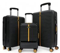 China Business and Travel  Multifunctional Use Luggage Set 3 Piece Set Hard Luggage Including An Front Open Pocket Easy Accessible Cabin Luggage for sale