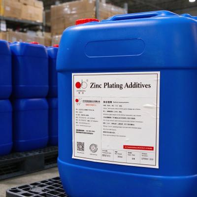 China Cyanide Free Alkaline Zinc Plating Process High Concentration Good Dispersion Performance for sale