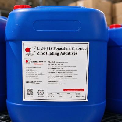 China DS-515 Low Concentration Acid Chloride Zinc Plating Process Without Boric Acid Ammonium for sale