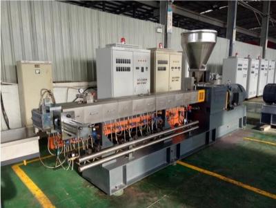 China Multifunction Twin Screw Granulator 280kw Motor Power 81mm Screw Diamete for sale
