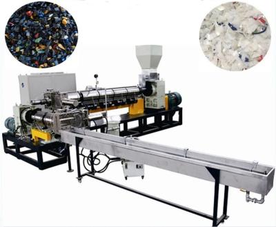 China 200 KW Single Screw Extruder Machine , Pet PP Bottle High Speed Extruder for sale