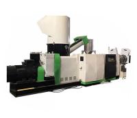 China PE Film Bags Fibers Plastic Granulator Machine Strand Cutting SGS Approved for sale