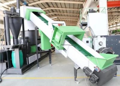 China Bimetal Plastic Recycling Granulator Machine pe film Pelletizing 2100kg/h for sale