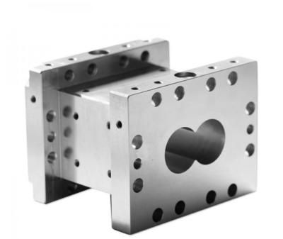 China 38crMoAl Extruder Machine Parts , vacuum Quenching screw and barrel for extruder for sale