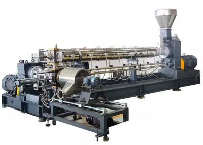 China pp pe waste plastic Two Stage Extruder ODM Available Double screw for sale