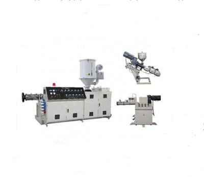 China 76mm Pipe Single Screw Extruder Machine , 80kg Hdpe Pipe Extrusion Machine for sale