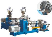 China Single Screw Plastic Pelletizing Machine , 150mm Screw Pp Pipe Extrusion Line for sale