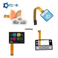 China FPC Membrane Keypad Connector with 0.5mm Pitch and 5 Million Cycle Life for Industrial Control Panels for sale