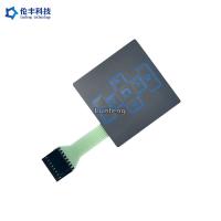 China Custom Polyester Membrane Switch with 2.54mm Connector for Industrial Control for sale