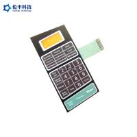 China PET Button Material Embossed Flexible Membrane Keyboard for Home Appliances - 35V DC, 5 Million Cycle Life for sale