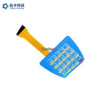 China Waterproof IP67 FPC Membrane Switch with 2.54mm Connector, 5 Million Cycle Life, -40°C to +80°C Operation for sale