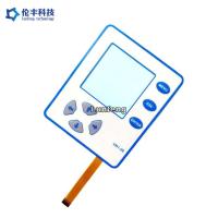 China Flexible Circuit And Connector Metal Dome Membrane Switch PET Polyester for sale