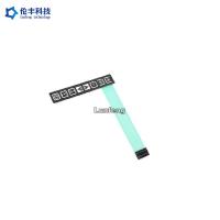 China PET Autotype Metal Dome Membrane Switch , matte surface Membrane Switch Panel for sale