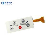 China Flexible PCB LED Light FPC Membrane Switch with 0.3mm Trace Width and 5 Million Cycle Life for sale